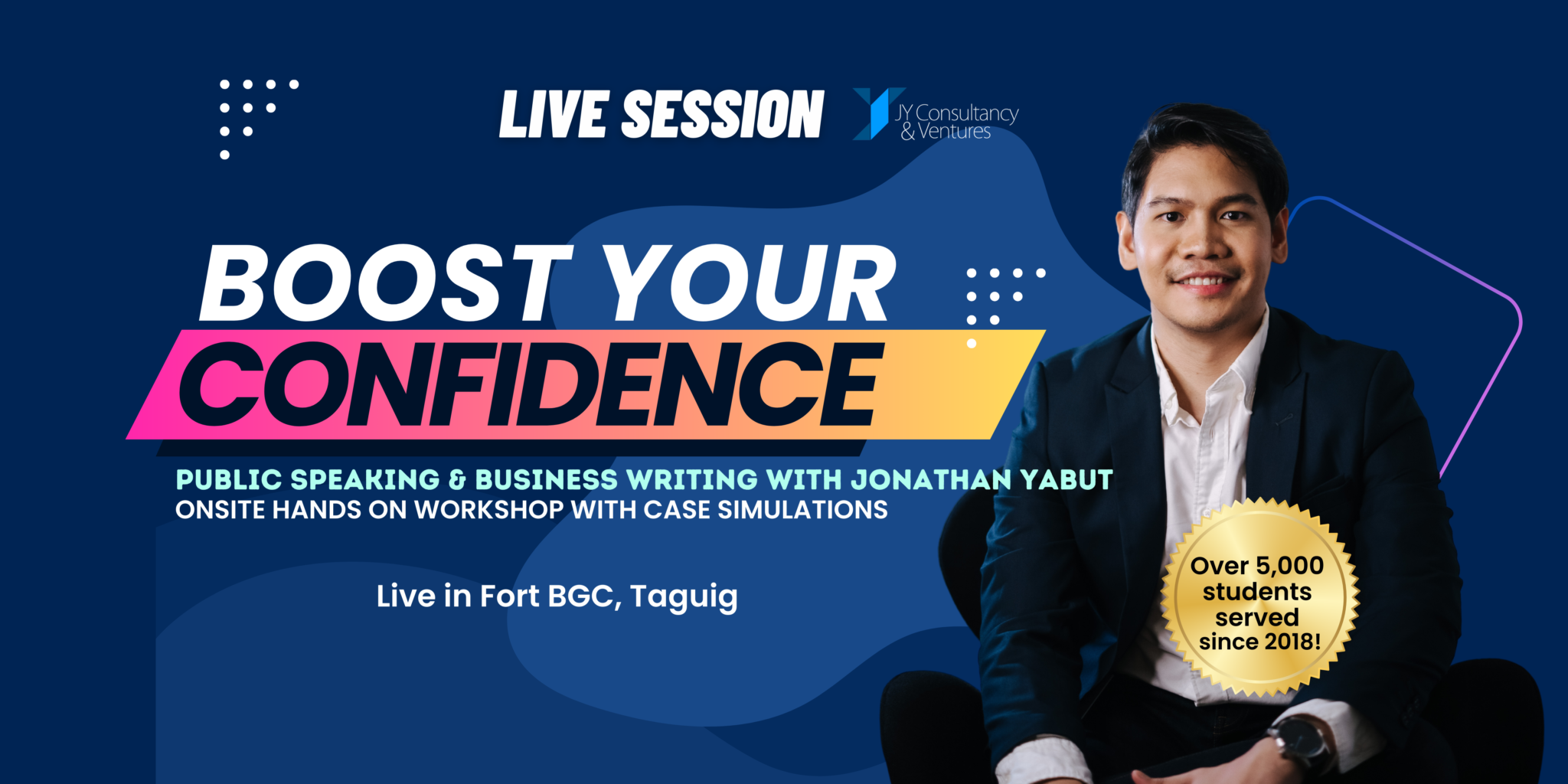 Workshops & Courses - Jonathan Yabut | The Apprentice Asia Winner | Top Asian Motivational ...